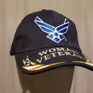 Accessories | Military Us Air Force Woman Veteran Hat | Poshmark
